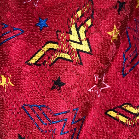 DC Comics | Costumes | Dc Comics Wonder Womangirl Red Lacy Dress Sizexs ...